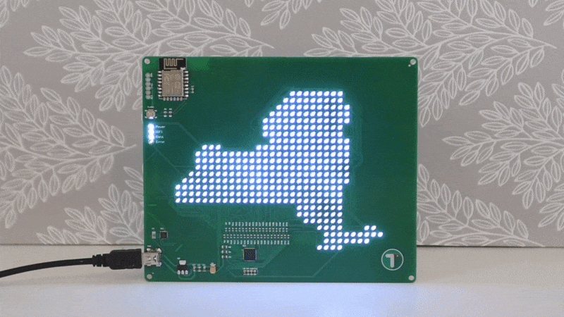 New York Map Trackr - Traintrackr - Live LED Maps